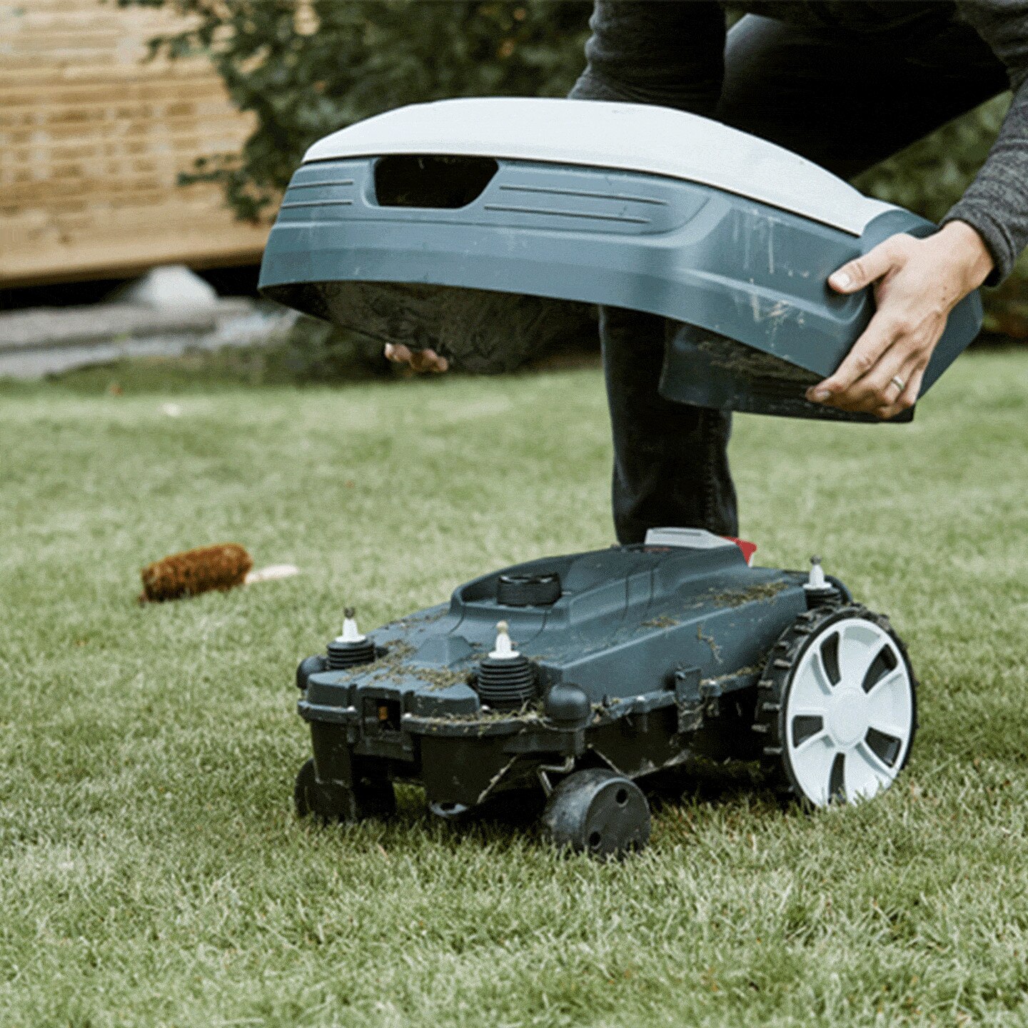 Robot de tuns gazonul Cramer RM1000 - eMAG.ro