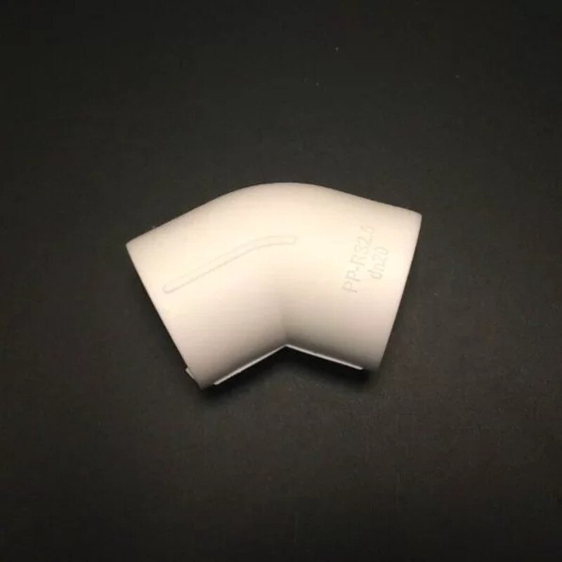 Cot 45 grade PPR D25 PN20 alb - eMAG.ro