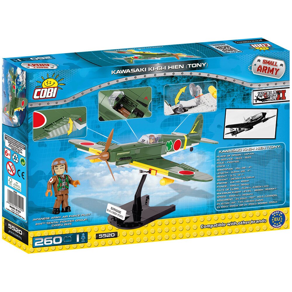 Set De Constructie Cobi, Small Army II WW Planes, Avion Kawasaki Ki-61 ...