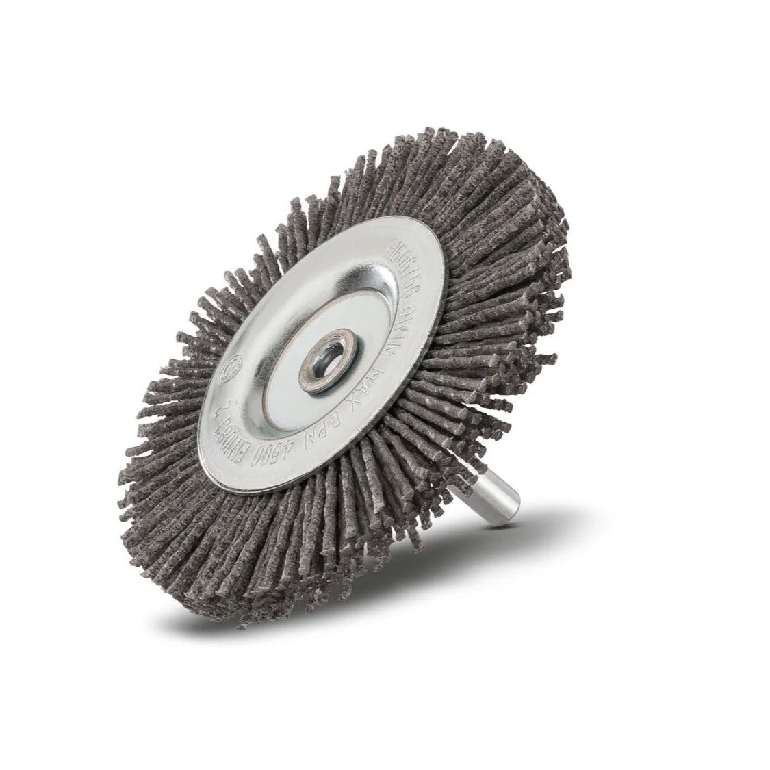 Perie circulara, cu tija Ø6, fir nylon abraziv, diametru 75 mm ...