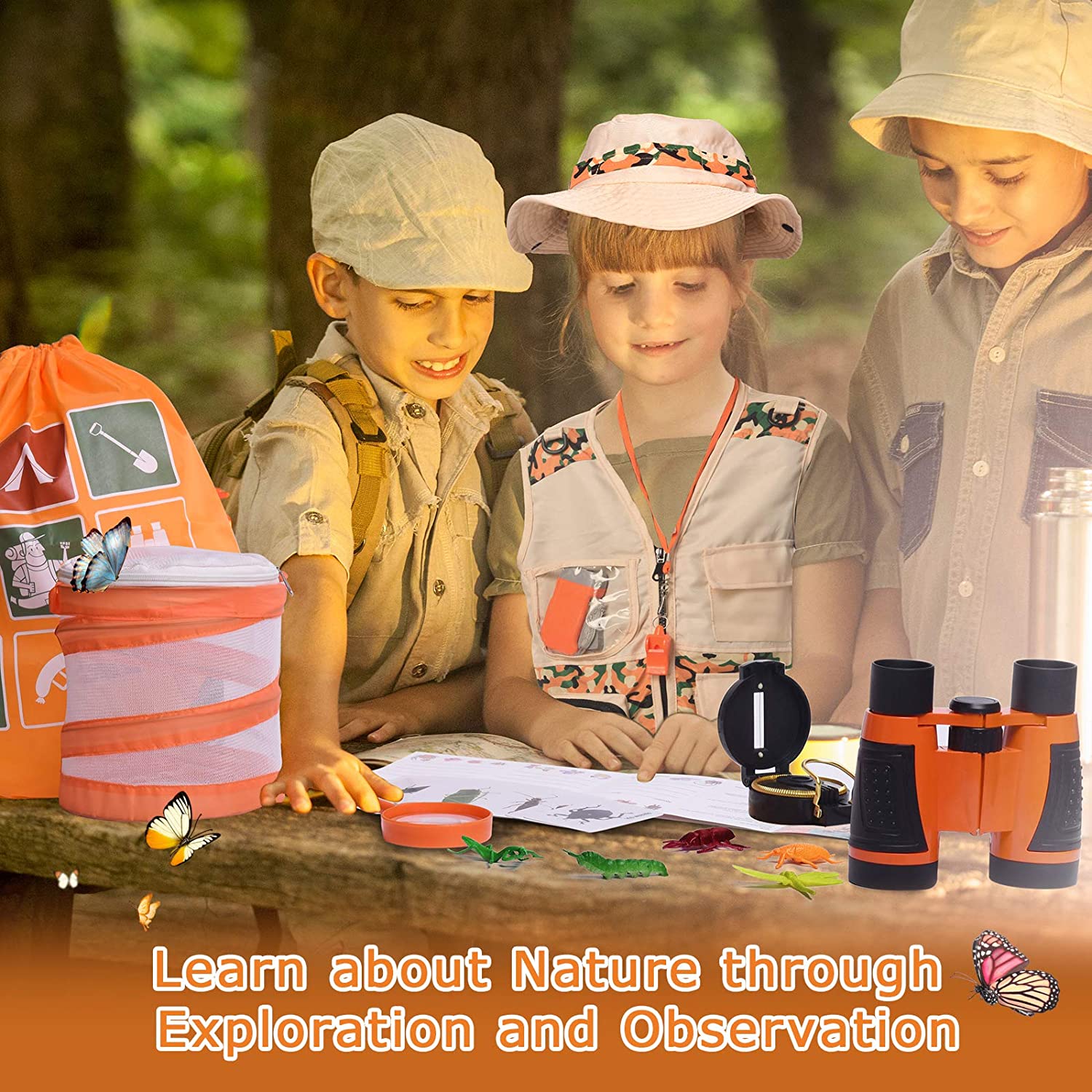 Set de joaca explorator, pentru copii, pentru cercetarea si explorarea ...