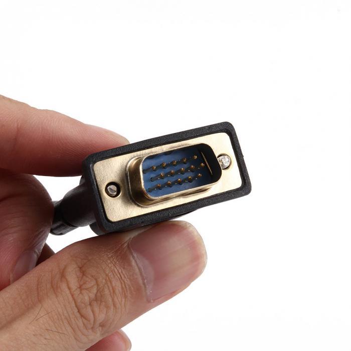Adaptor video, VGA/RCA, Negru - eMAG.ro