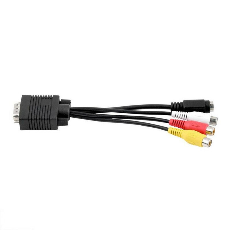 Adaptor video, VGA/RCA, Negru - eMAG.ro