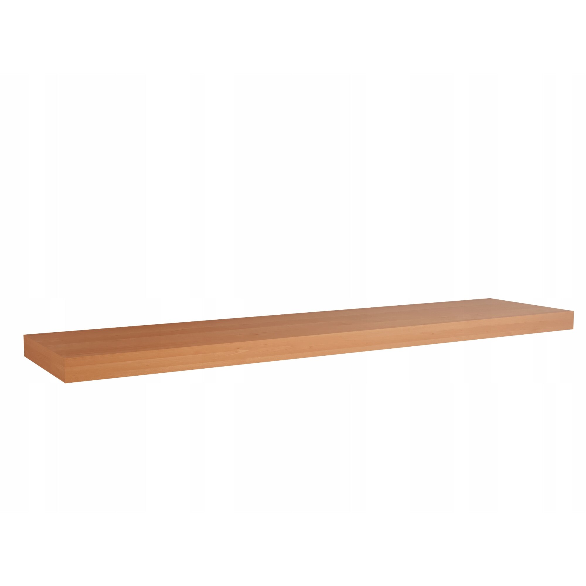Raft de perete suspendat, 1052273700, lemn, maro, 100x20x36 cm - eMAG.ro