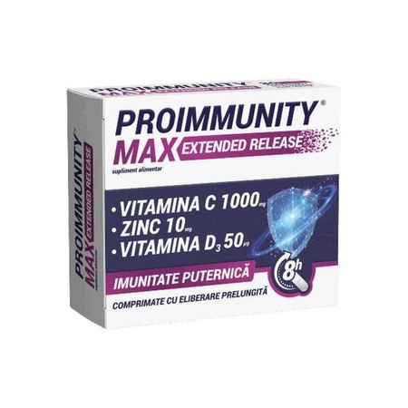 Proimmunity Max Extended Release, 30 comprimate Fiterman - eMAG.ro