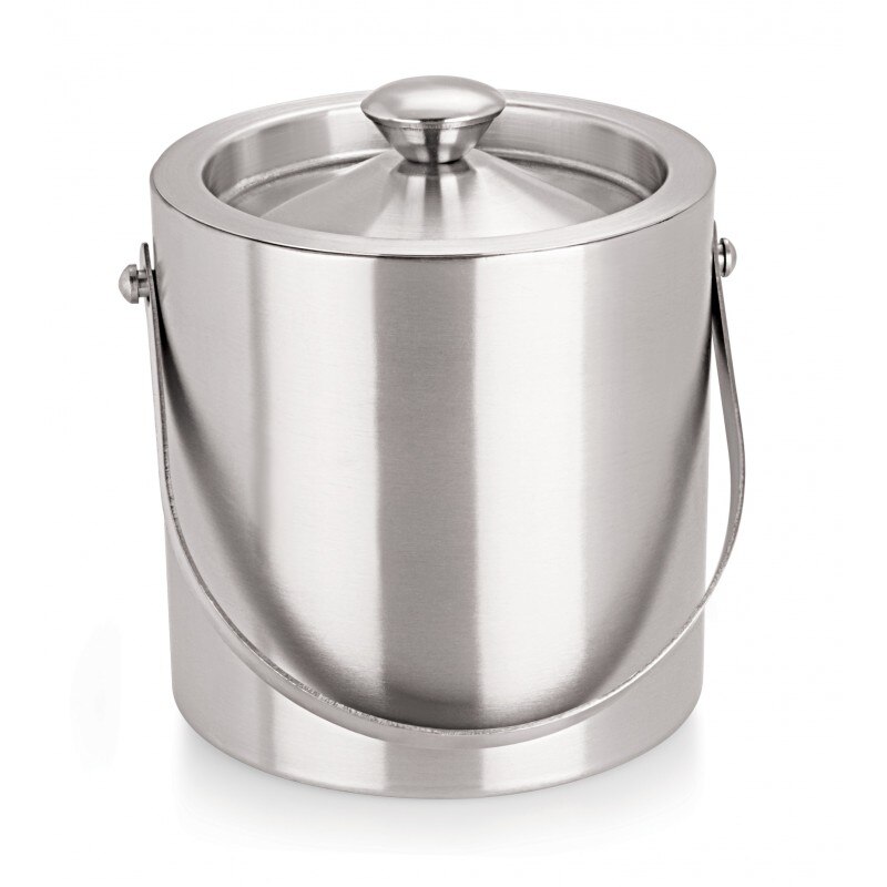 Frapiera din inox pentru gheata, capac, pereti dubli, 1.5 L - eMAG.ro