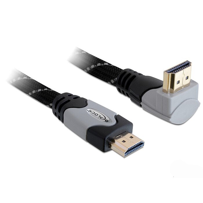 Cablu, Delock, HDMI, Ethernet, Mufa HDMI A - mufa HDMI A, 4K, 2 m ...