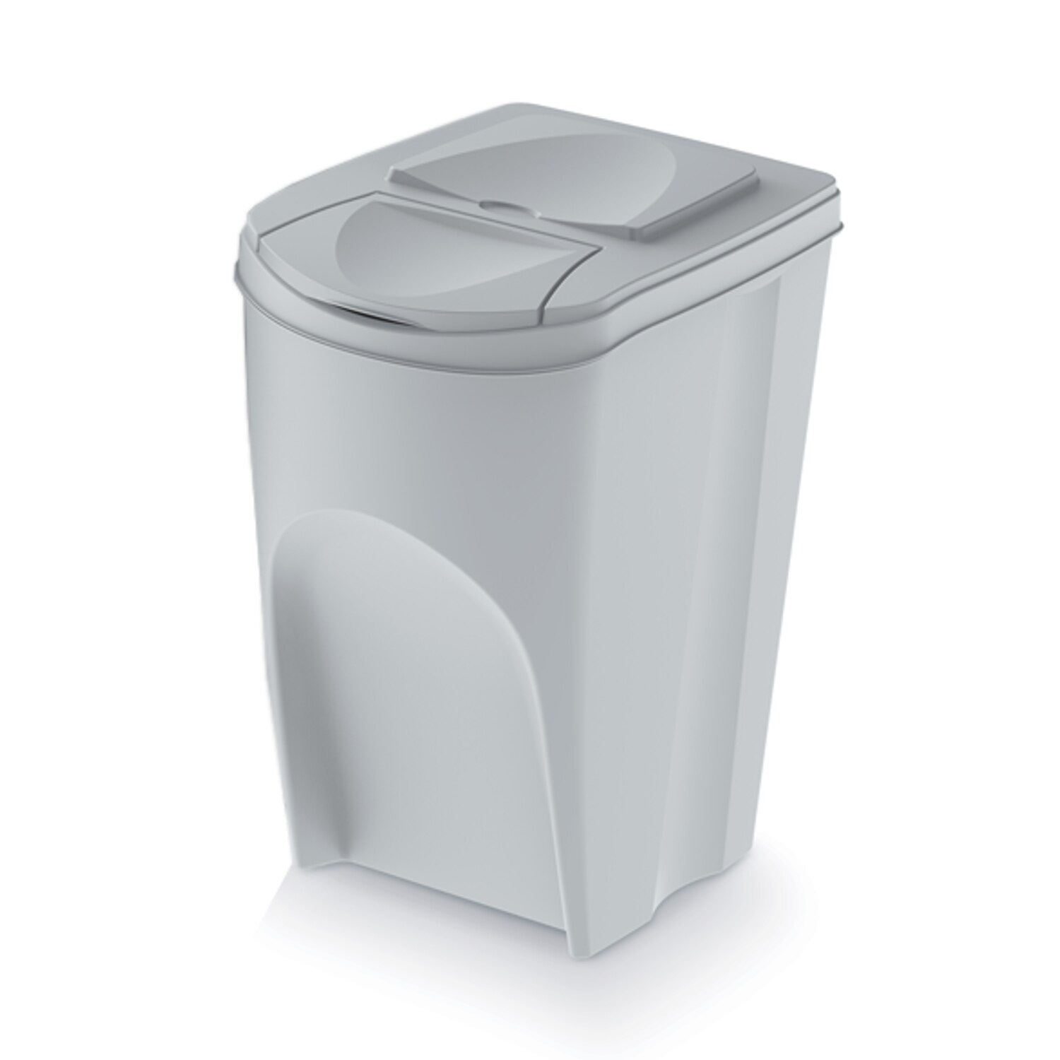 Cos pentru segregarea gunoiului Sortibox, IKWB, 35l, alb - eMAG.ro