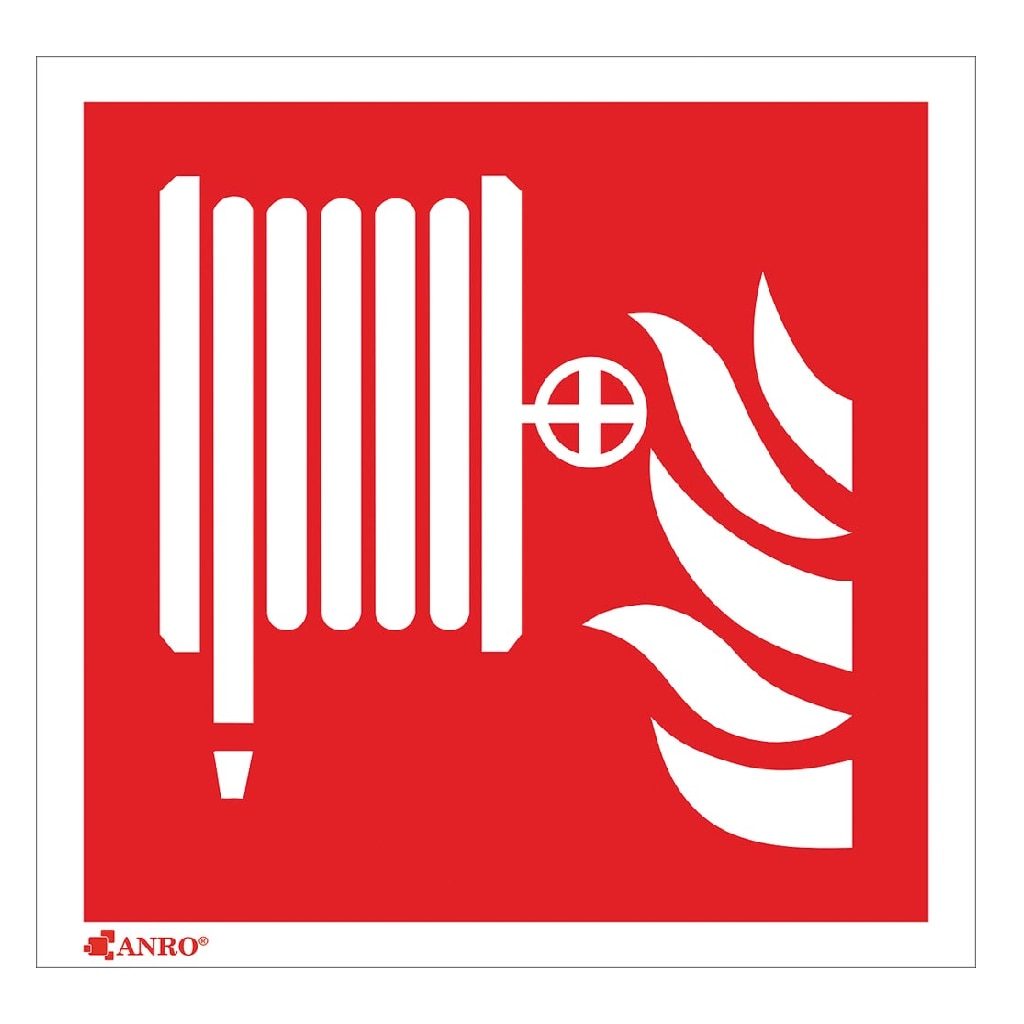Indicator - Hidrant intern, ANRO, Folie autoadeziva, PVC, 150x150 cm ...