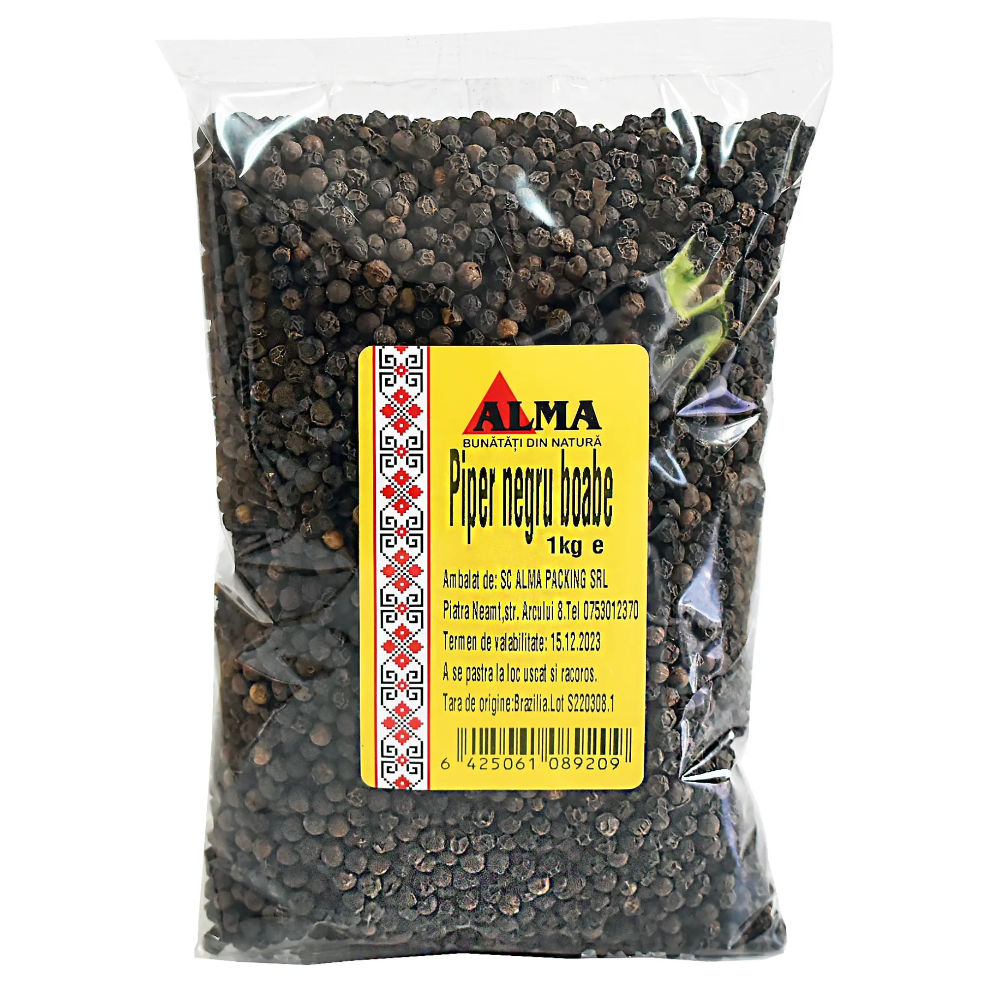 Piper negru boabe 1 kg - eMAG.ro