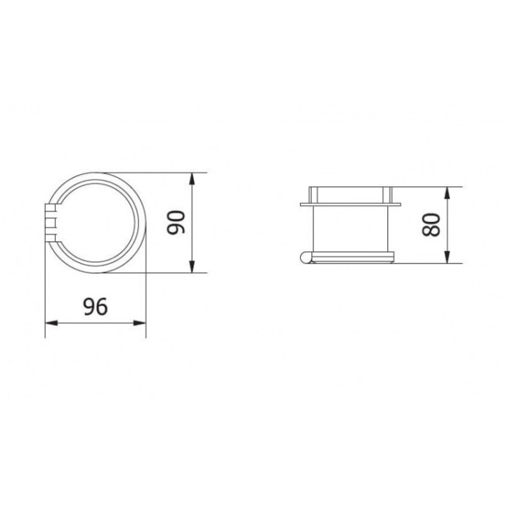 Priza incorporabila rotunda, 1 priza schuko, USB A+C + 1 port ...