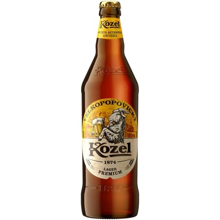 Bere blonda Kozel Premium, sticla, 15 x 0.66l - eMAG.ro