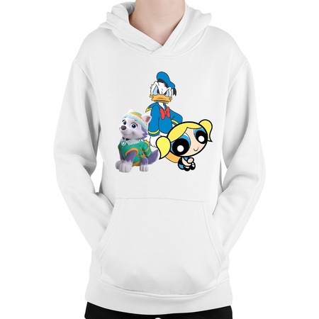 Детски суичър Donald Duck Powerpuff Girls Bubble Paw Power Husky Dog ...