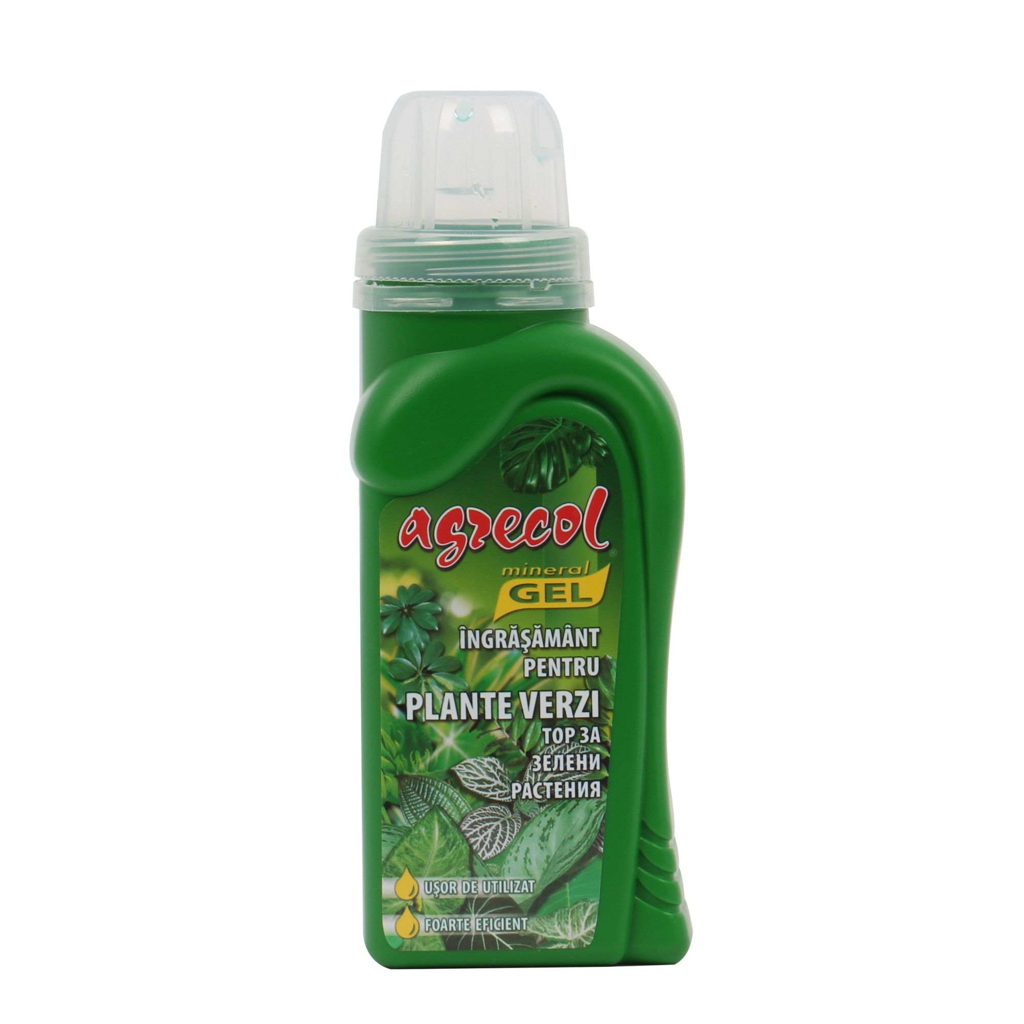 Ingrasamant pentru plante verzi Agrecol, gel mineral, 250 ml, multinutritiv - eMAG.ro