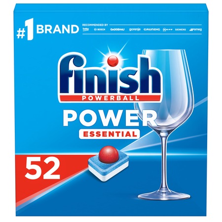 Finish Power Essential mosogatógép-tabletta, Regular, 52 db - eMAG.hu