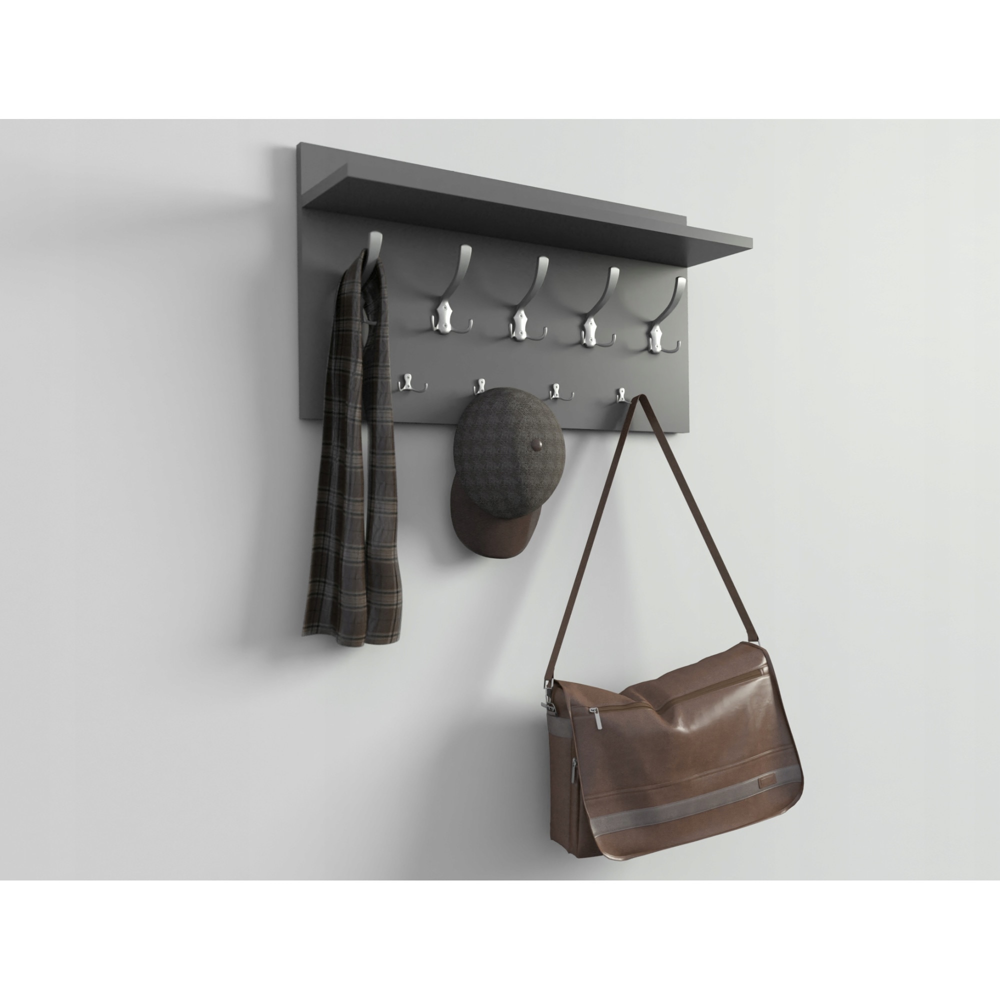 Cuier, 75 cm ,PAL, Negru - eMAG.ro