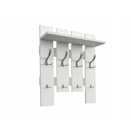 Cuier, PAL, Alb, 70 cm - eMAG.ro