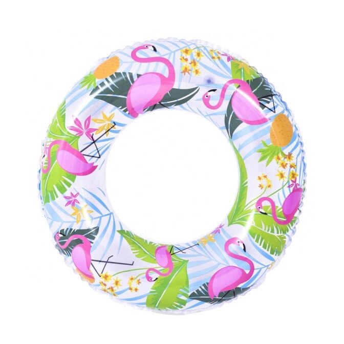 Colac de inot cu model flamingo roz, pentru fete, ATS - eMAG.ro