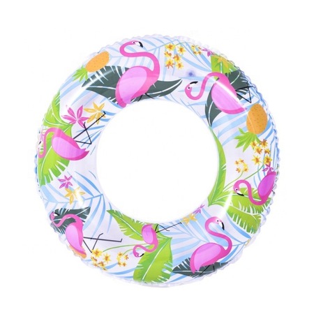 Colac de inot cu model flamingo roz, pentru fete, ATS - eMAG.ro