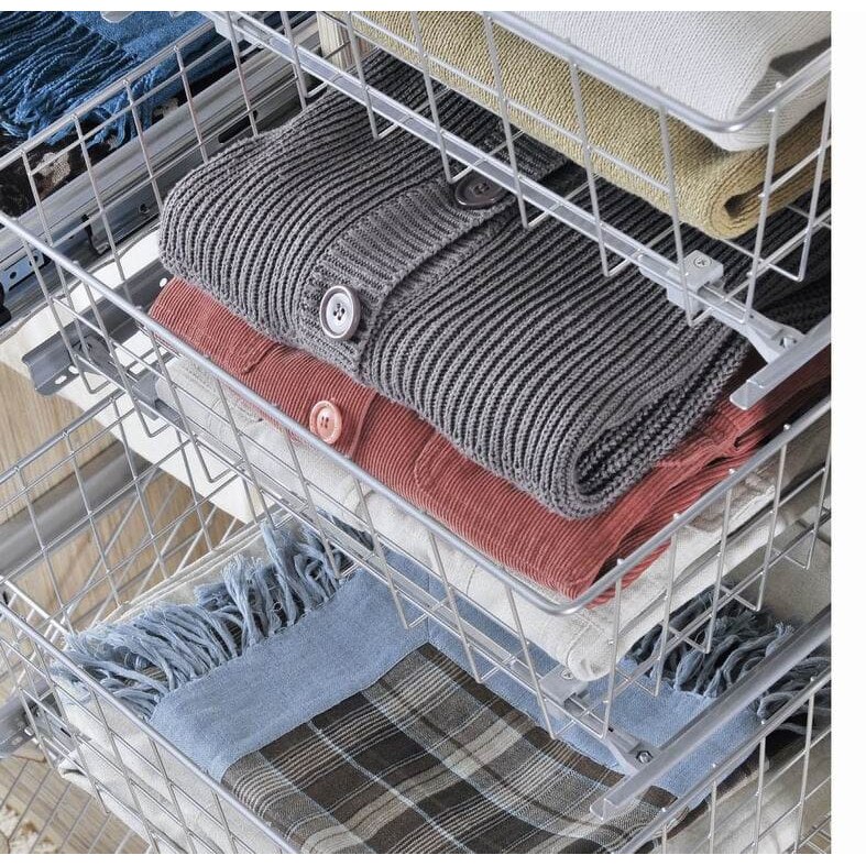 Cos din sarma cu glisiere Stolmet, Metal, Ajustabil, 61 x 53 x 12 cm ...