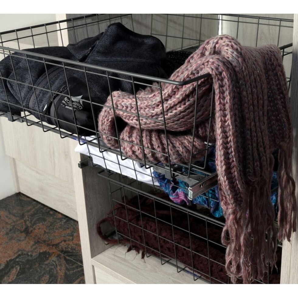 Cos din sarma cu glisiere Stolmet, Prestige, Metal, Ajustabil, 50 x 10 ...