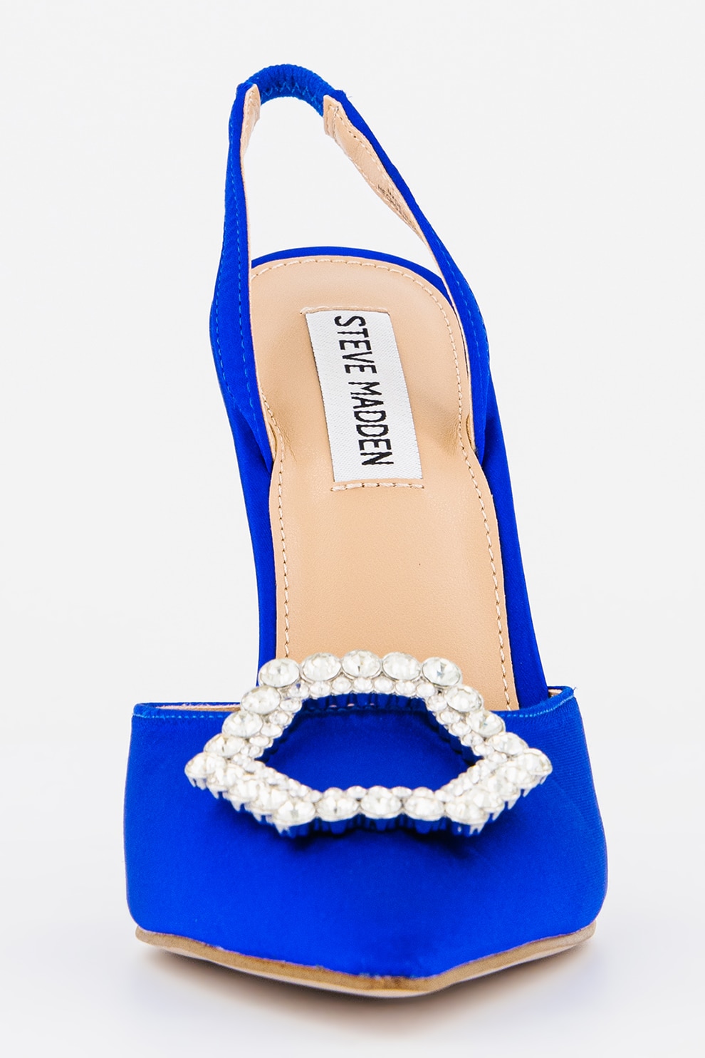 Steve Madden, Обувки Vionnet с отворена пета и декоративни камъни ...