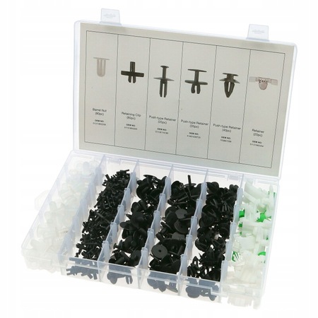 Set clipsuri cleme auto de plastic, BMW, 290 piese - eMAG.ro