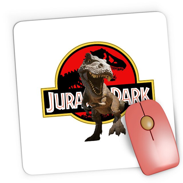 Mousepad Gaming Jurassic Park T-Rex Dinossaur Universal Studios, 21x19 ...