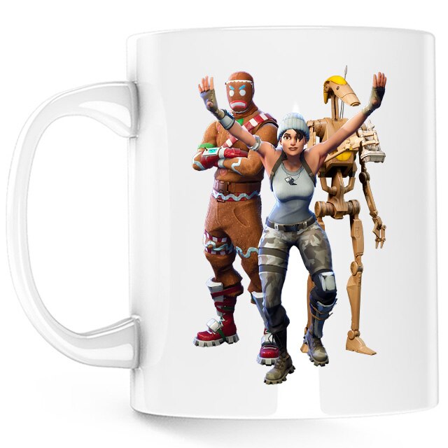 Bögre Fortnite Happy Esports Star Wars Droid, Fehér, 330 ml - eMAG.hu