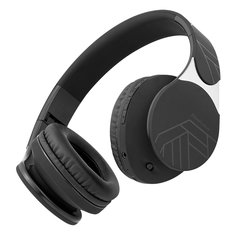 Casti Audio Over ear PowerLocus Edge, Bluetooth, Negru - eMAG.ro