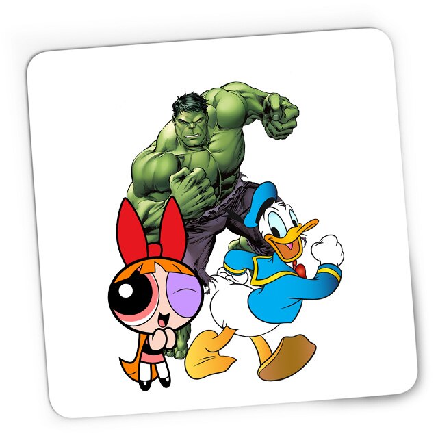 Гейминг подложка за мишка Hulk Marvel Donald Duck Powerpuff Girls ...