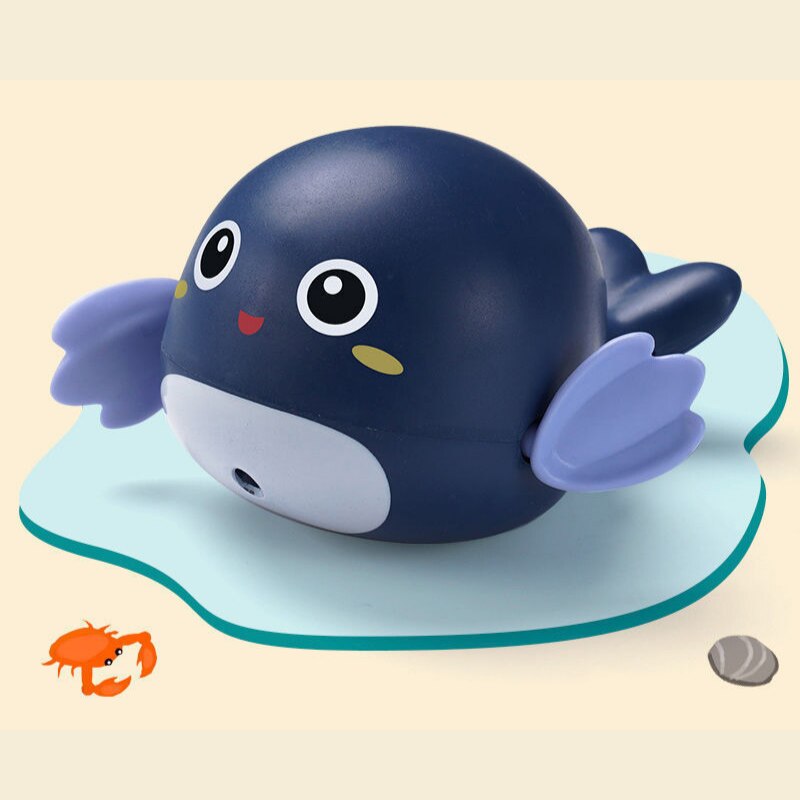 Set 3 jucarii de baie de tip balena inotatoare pentru copii / bebelusi ...