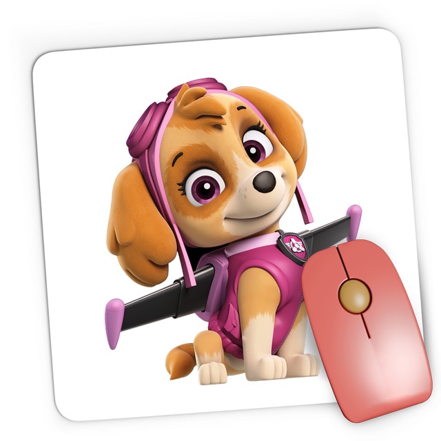 Egérpad Gaming Paw Patrol Skye Illusztráció Cockapoo Puppy, 21x19 cm ...