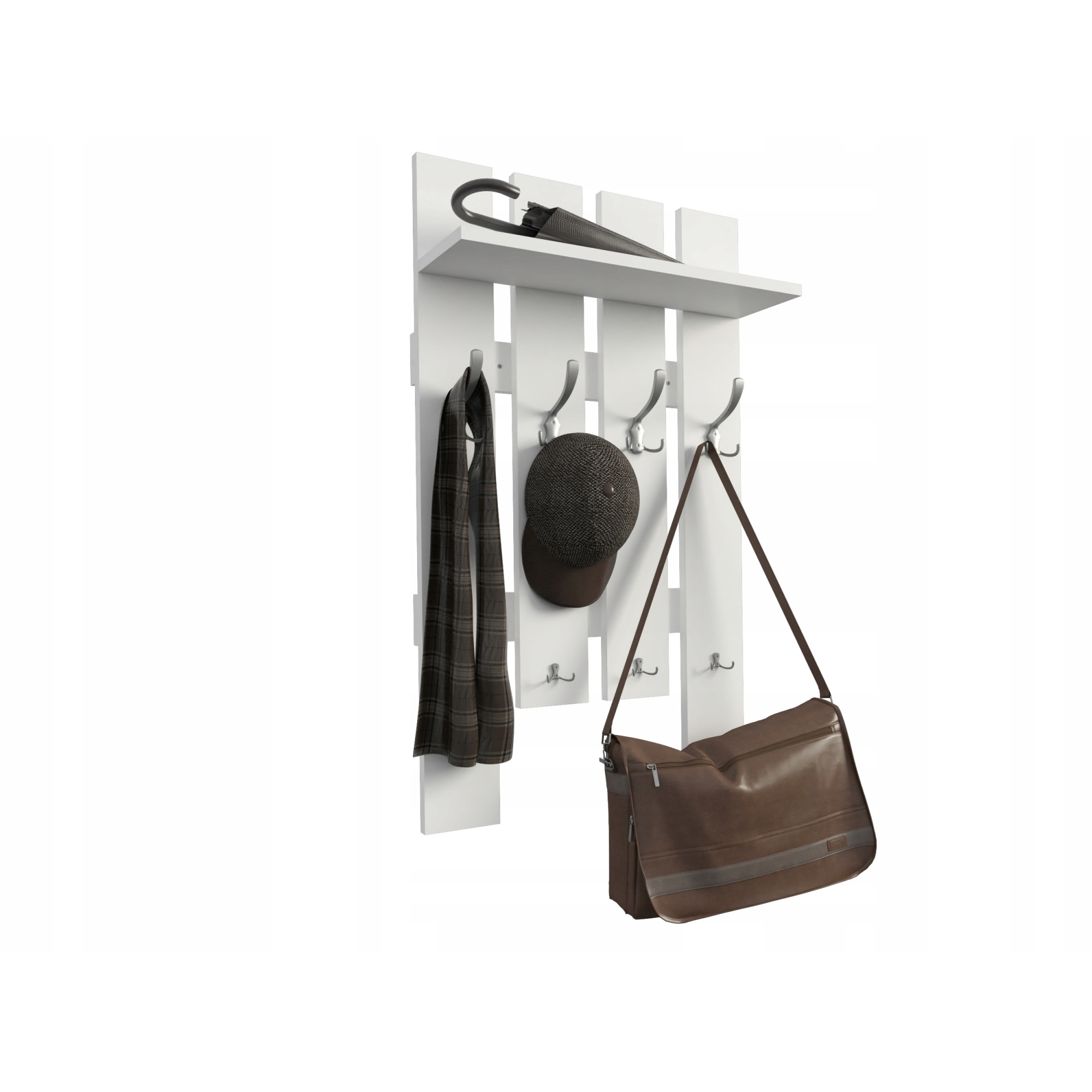 Cuier, PAL, Alb, 100 cm - eMAG.ro