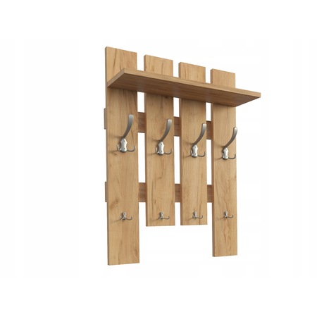 Cuier,PAL, Natural, 80 cm - eMAG.ro