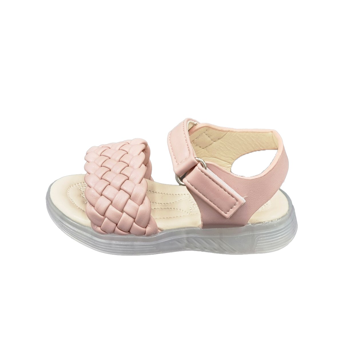 Sandale de copii, inTrend, 2027A, Piele ecologica, Roz, 27 - eMAG.ro