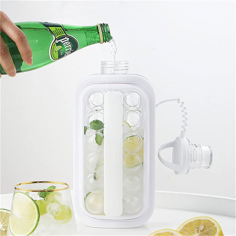 Forma cuburi gheata, reutilizabila, silicon, transparenta - eMAG.ro