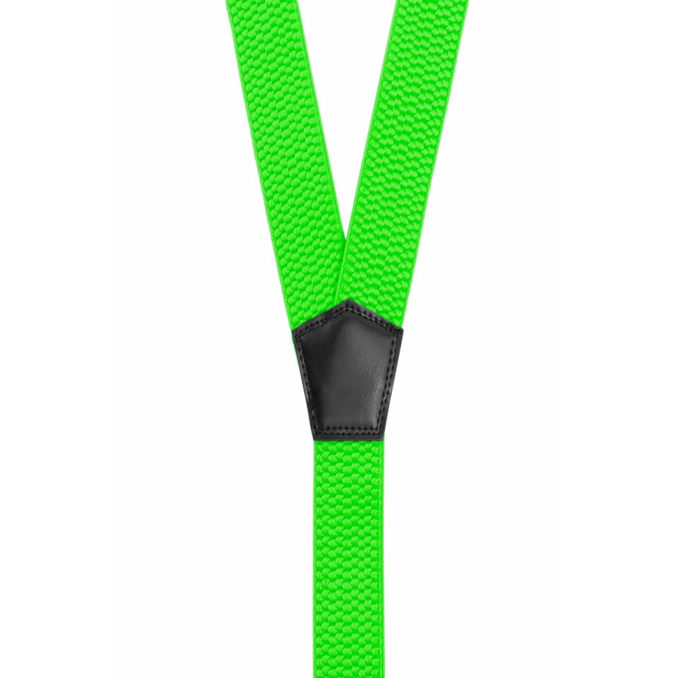 Bretele pantaloni pentru barbati, neon verde SZEL-26-20 - eMAG.ro