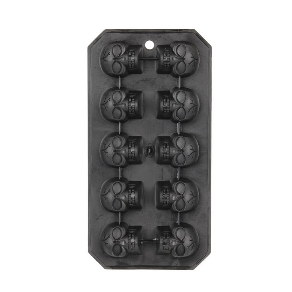 Forma plastic, cuburi de gheata, 2x22x11.4 cm, Craniu - eMAG.ro