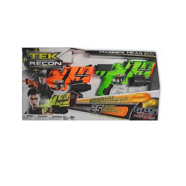 Set pistol Tech 4 Kids Tek Recon Hammer Head Battle - eMAG.ro