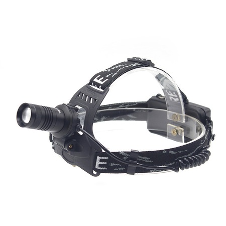 Челно фенерче MRG MTS08, акумулаторно, SMD T6, увеличение, алуминий ...