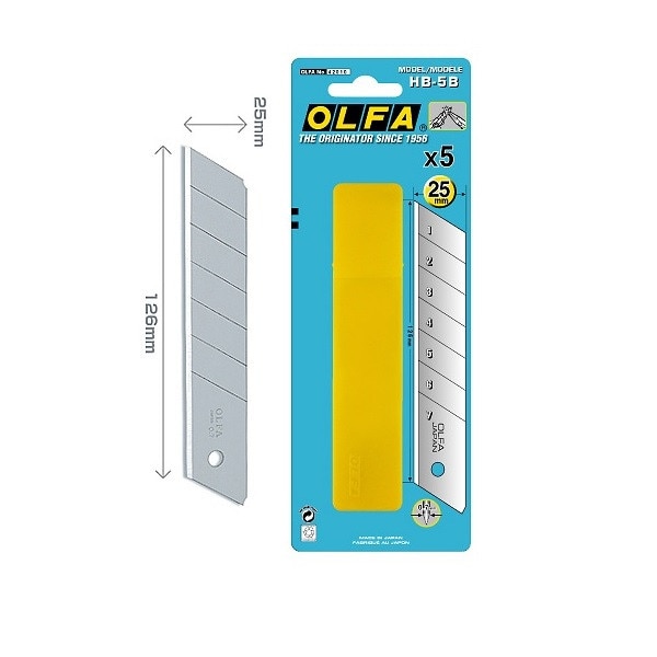 OLFA HB-5B - 25mm-es standard tördelhető penge - eMAG.hu
