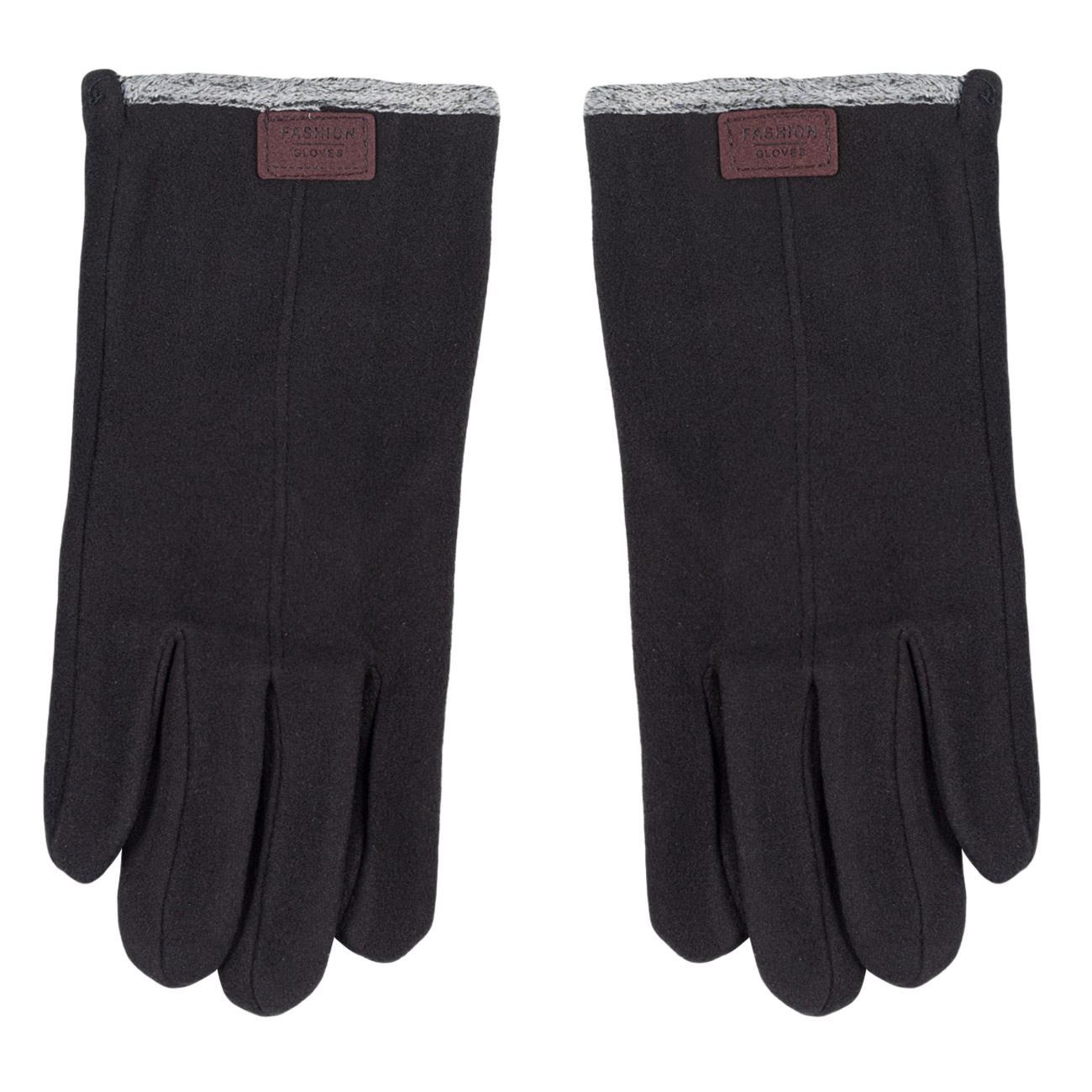 Manusi negre de iarna pentru dame, ecran tactil, One Size - eMAG.ro