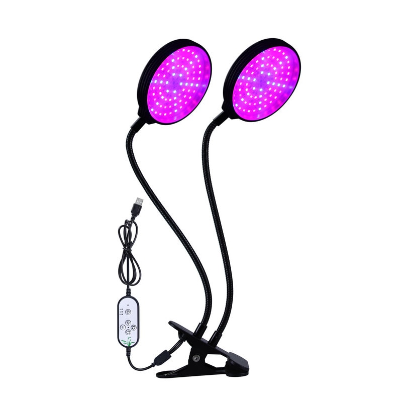 Lumina de crestere LED, WALALLA, 30W, IP66, 5 Trepte intensitate, Negru ...