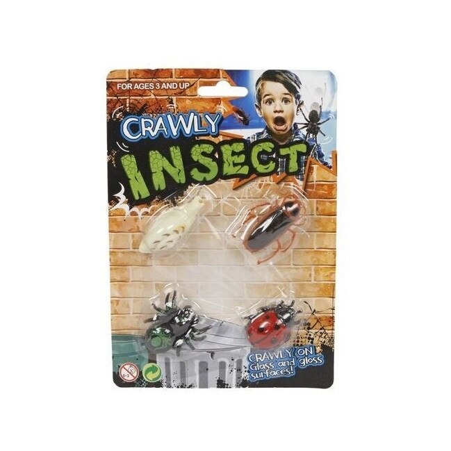 Set Jungle Expedition, 4 insecte, 4 cm - eMAG.ro