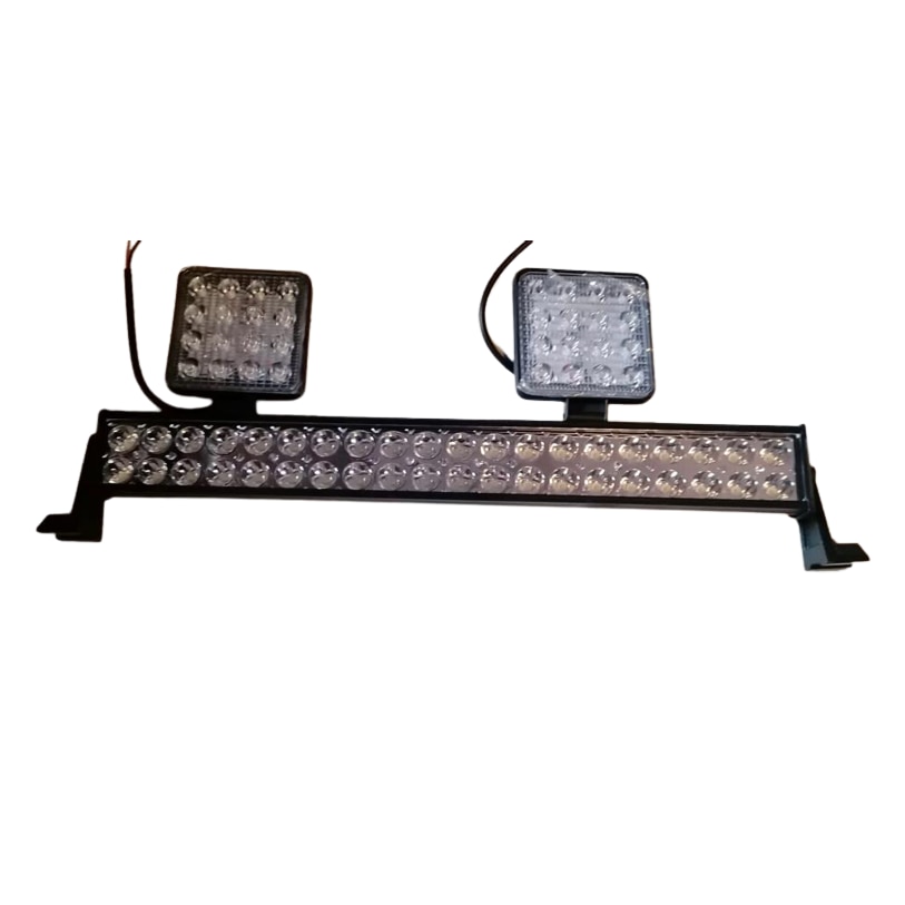 Set proiectoare LED, 2 buc48W si LED BAR 120W de 50 cm - eMAG.ro