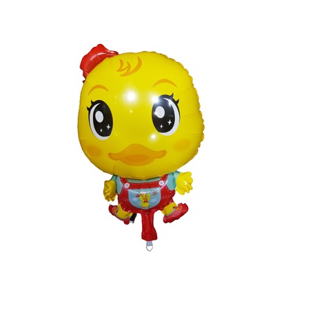 Balon folie forma pui haine rosii, 60 cm - eMAG.ro