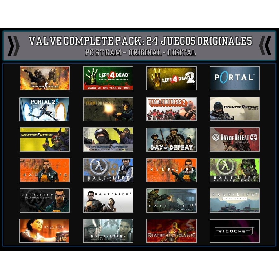 Joc Valve Complete Pack GLOBAL(COD activare Steam) - eMAG.ro