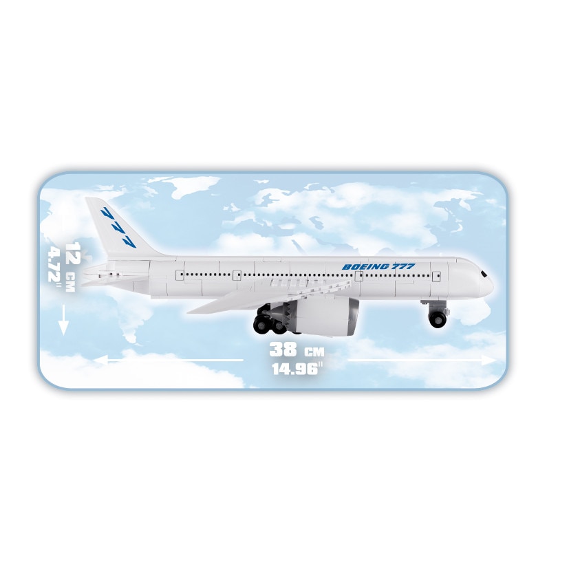 Set Constructie Cobi, Boeing, Boeing 777 (260 pcs) - eMAG.ro