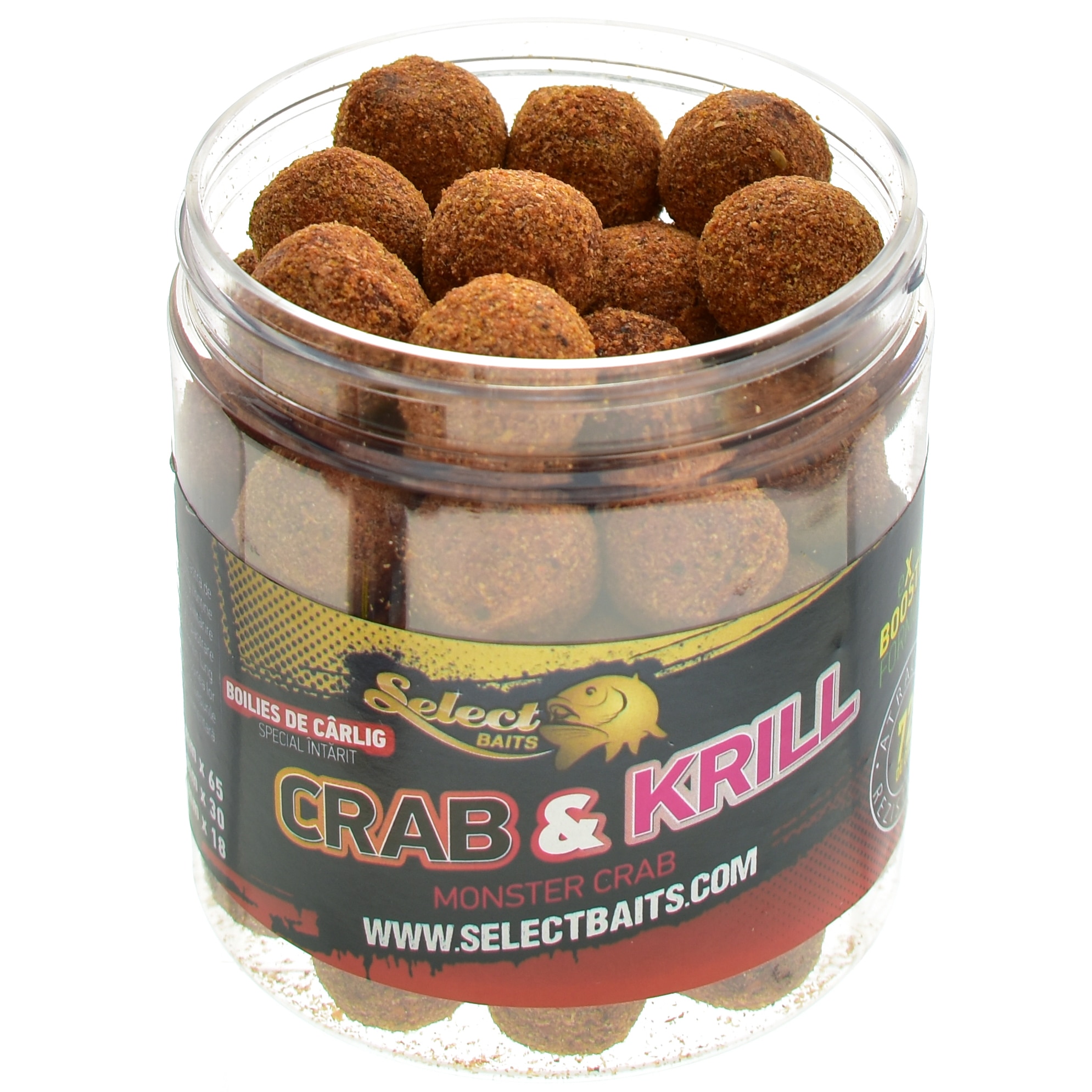 Boilies carlig critic echilibrat Select Baits, aroma Crab & Krill, 20mm, 30 buc - eMAG.ro